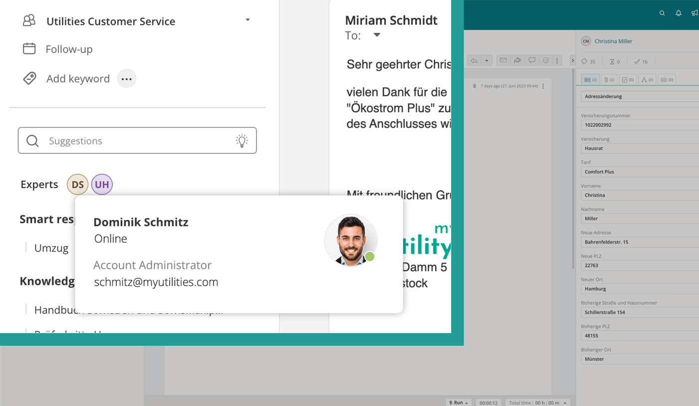 AI supported email response management with OwlDesk